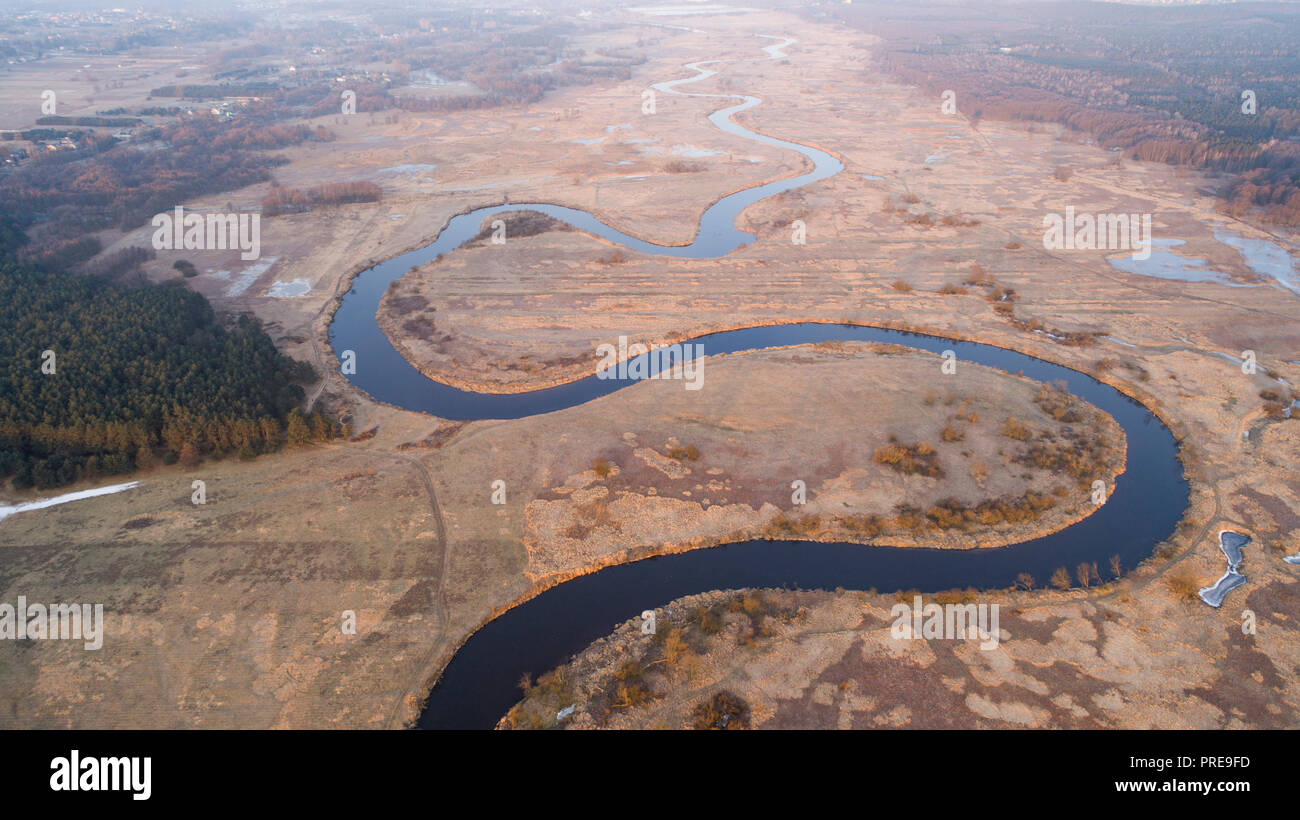 View yellow marshland in autumn hi-res stock photography and images - Alamy