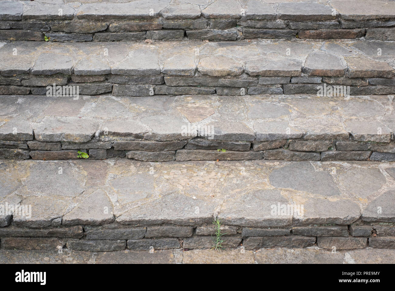 stairs , natural stone - old steps, staircase outdoor Stock Photo - Alamy