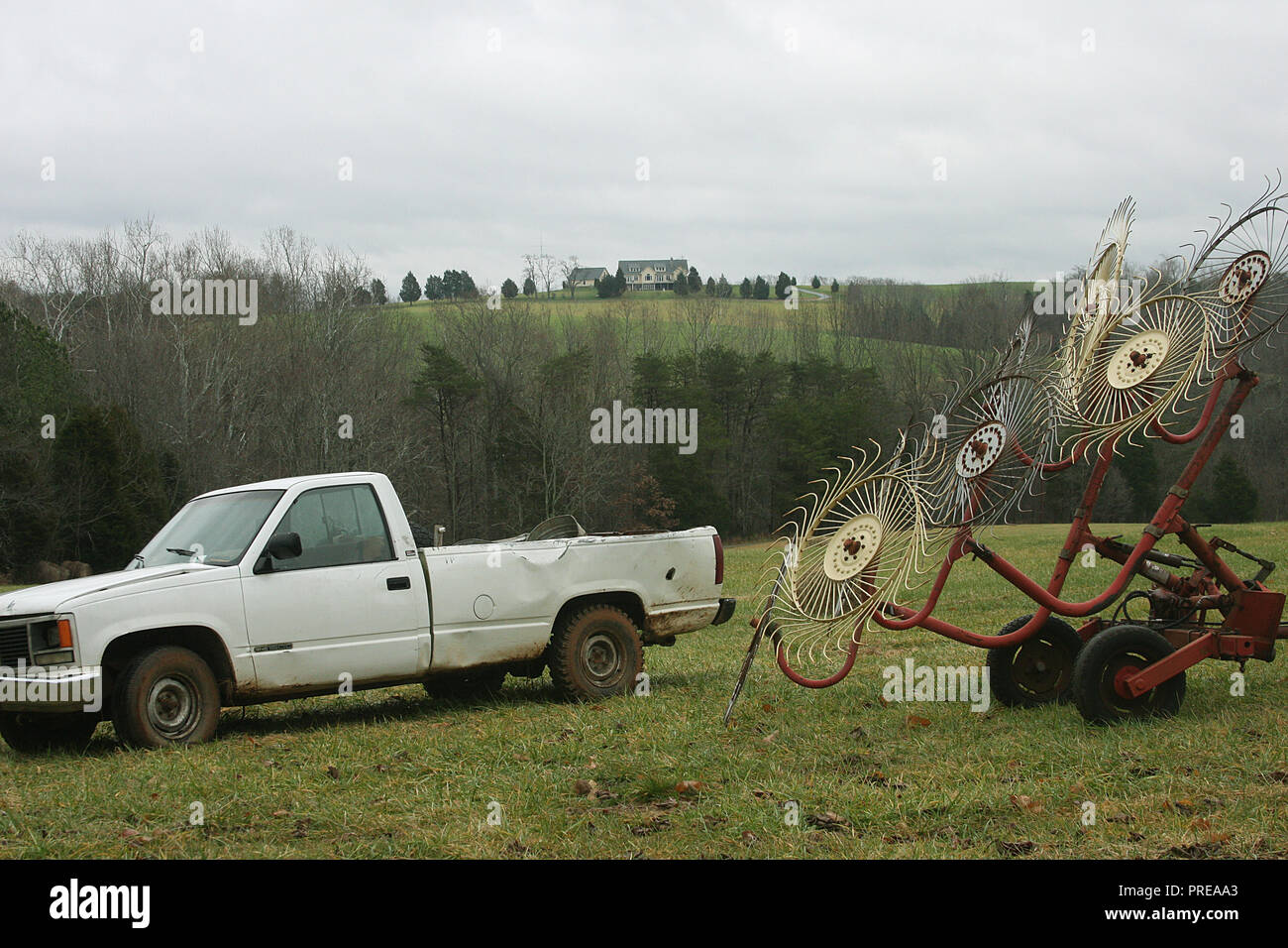 Wheel hay rake hi-res stock photography and images - Alamy