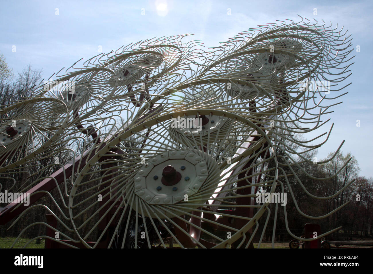 Hay rake wheel hi-res stock photography and images - Alamy