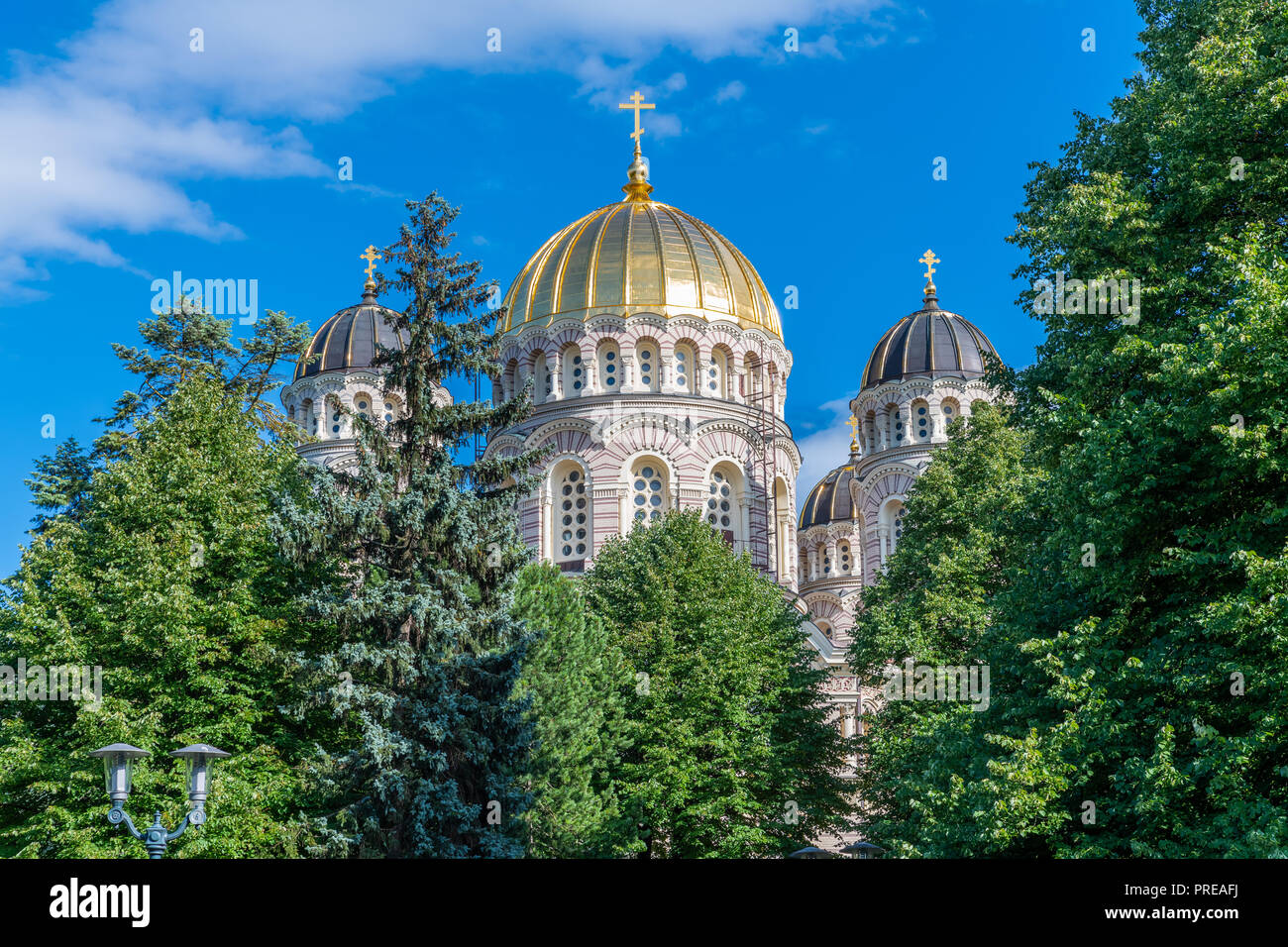 Riga Nativity of Christ Cathedral, Latvia was built to a design by ...