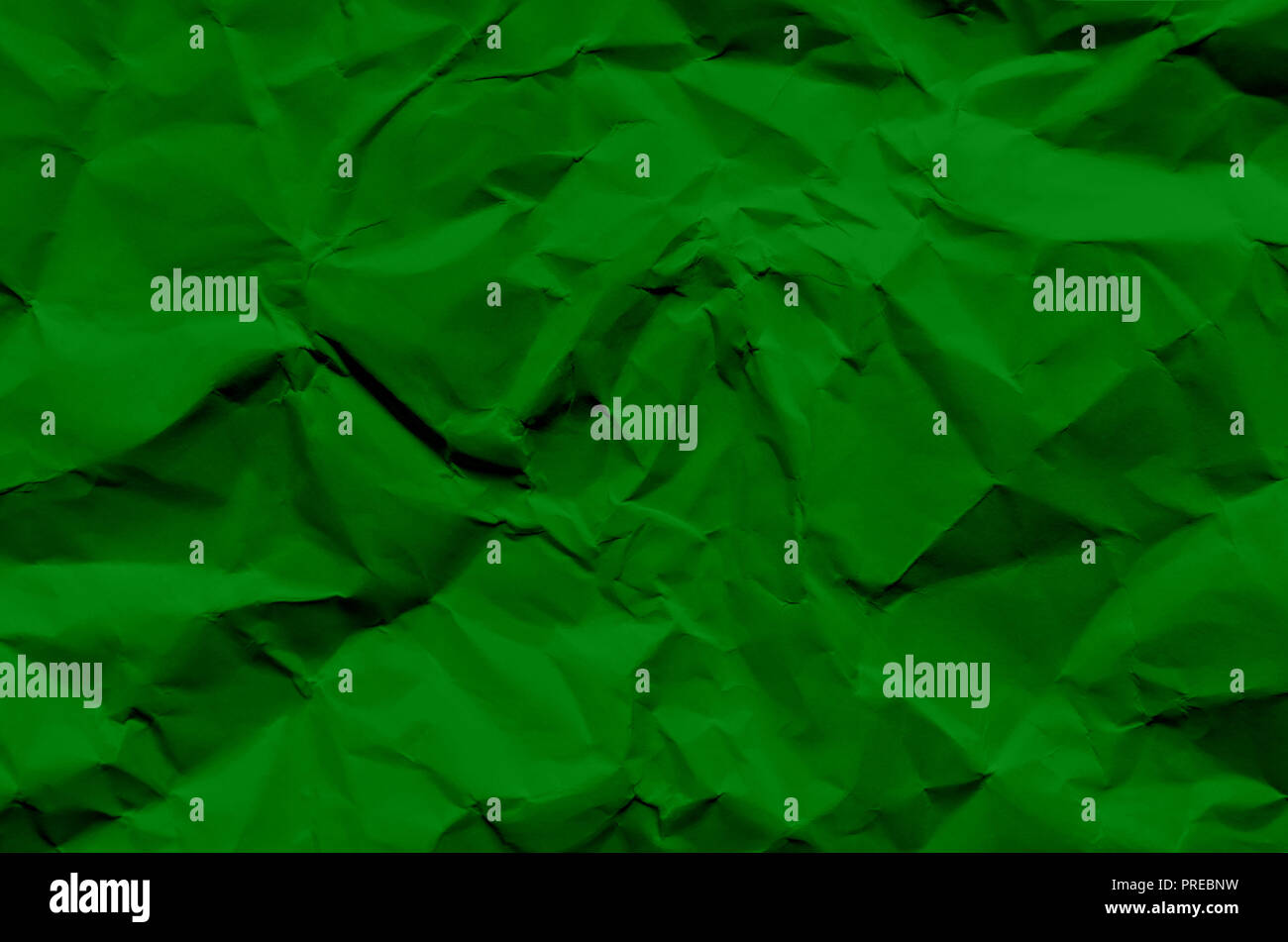 Green background and wallpaper by crumpled paper, Green crumpled paper ...