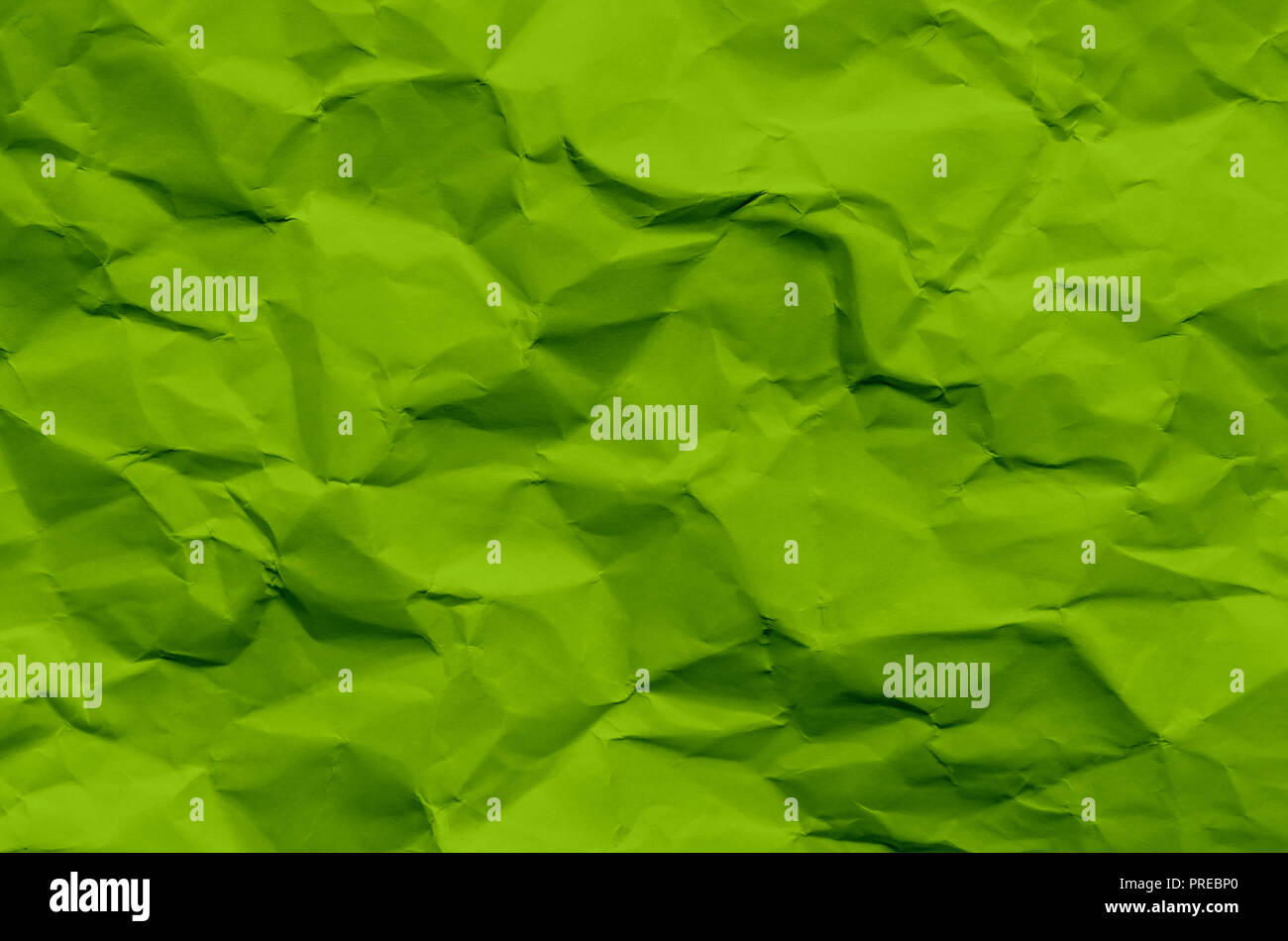 Green background and wallpaper by crumpled paper, Green crumpled paper ...