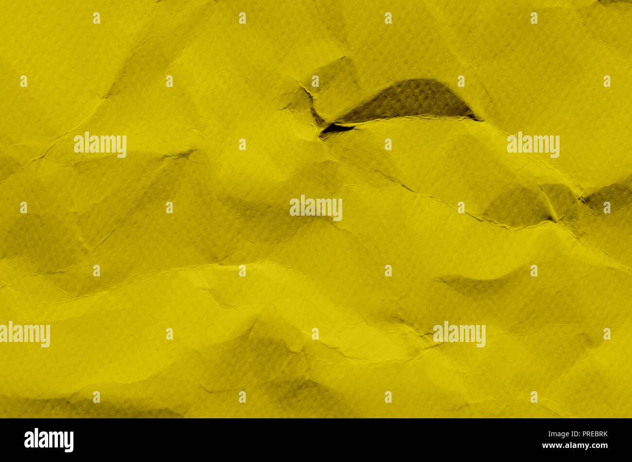 Yellow background and wallpaper by crumpled paper, Yellow crumpled ...