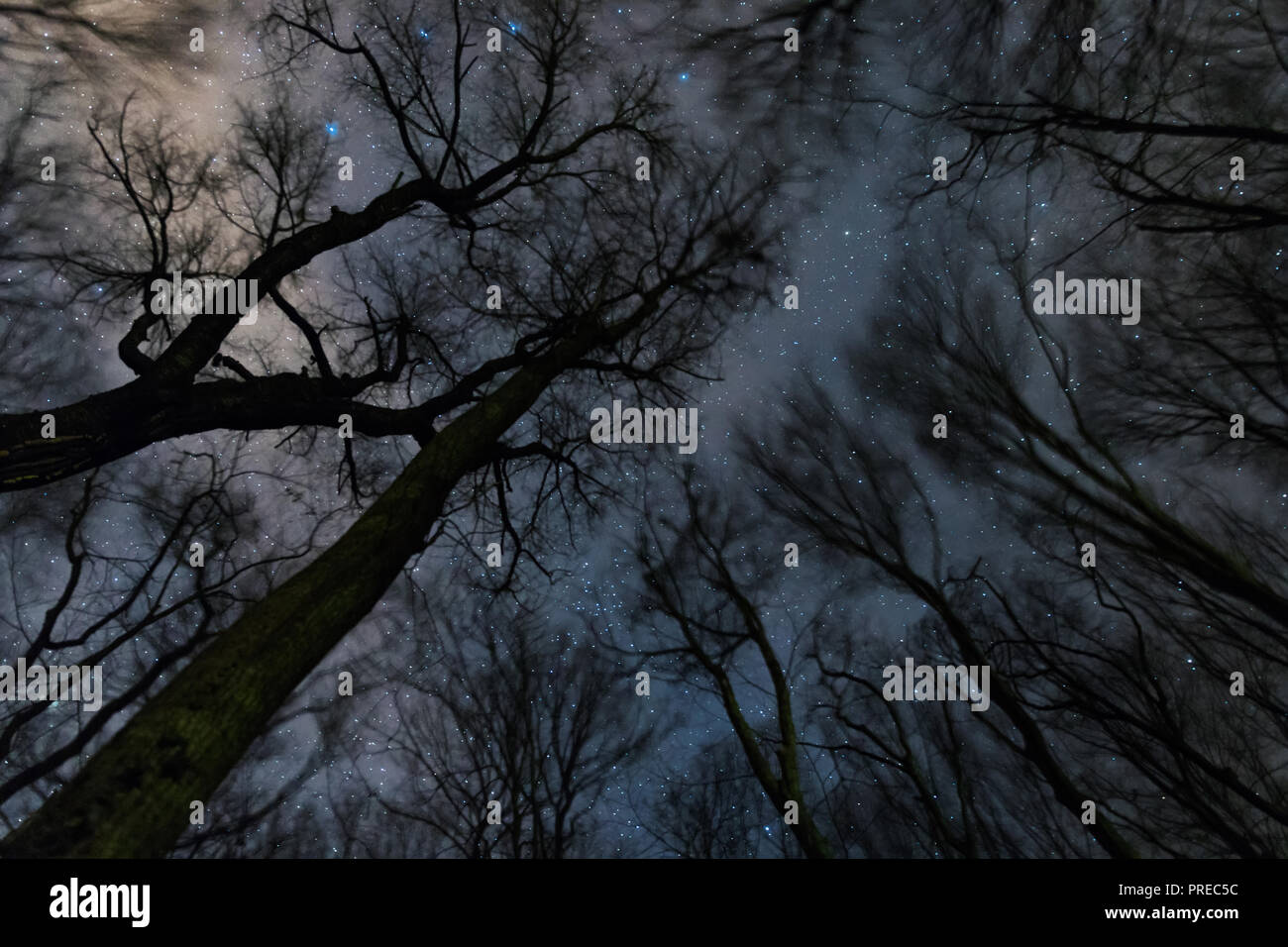 Colorful night sky moving milky hi-res stock photography and images - Alamy