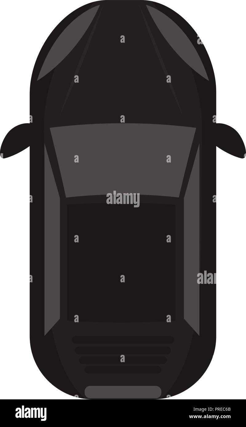 aerial view of a car Stock Vector Image & Art - Alamy