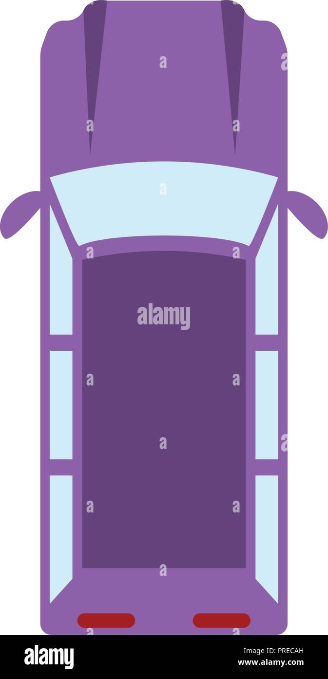 aerial view of a car Stock Vector Image & Art - Alamy