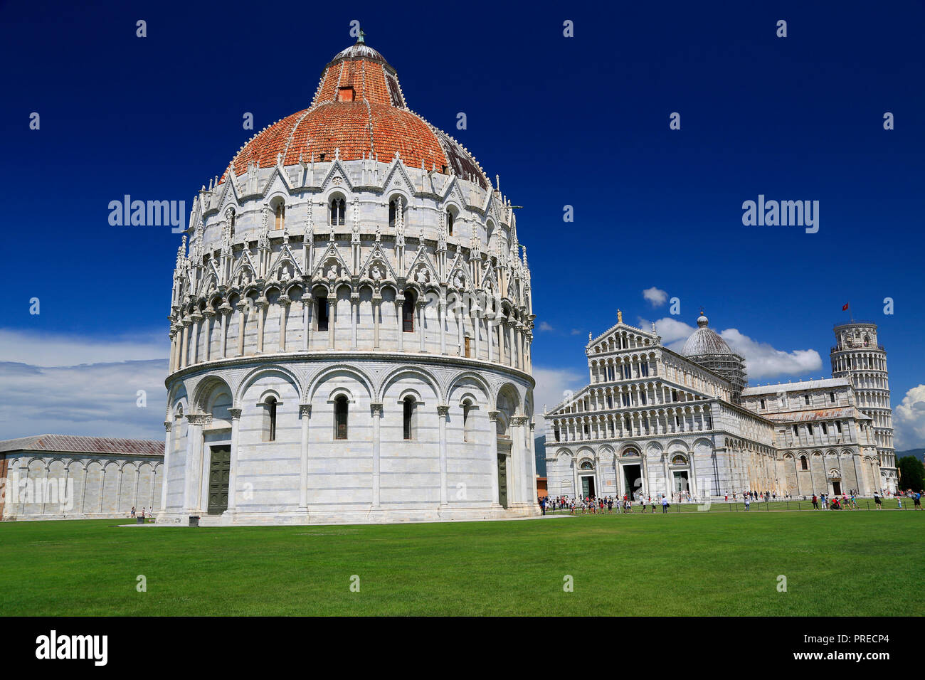 Cathedral baptistery piazza dei hi-res stock photography and images - Alamy