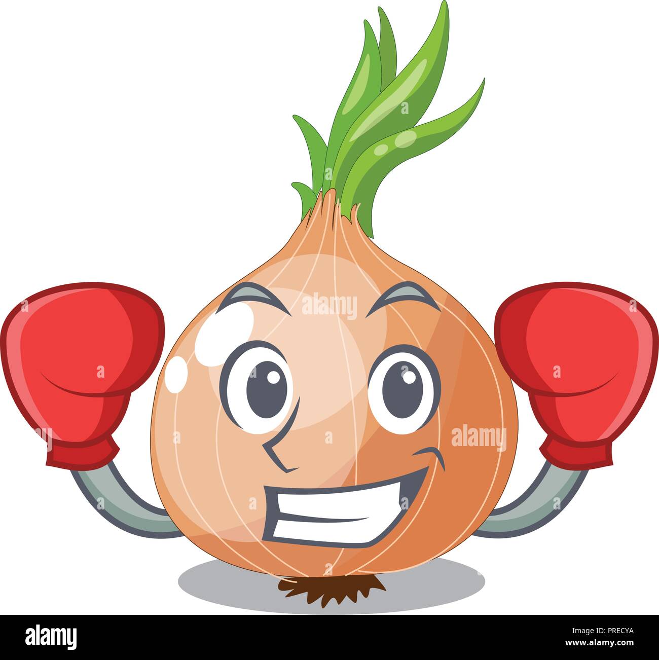 Boxing raw onions in a cartoon box Stock Vector Image & Art - Alamy