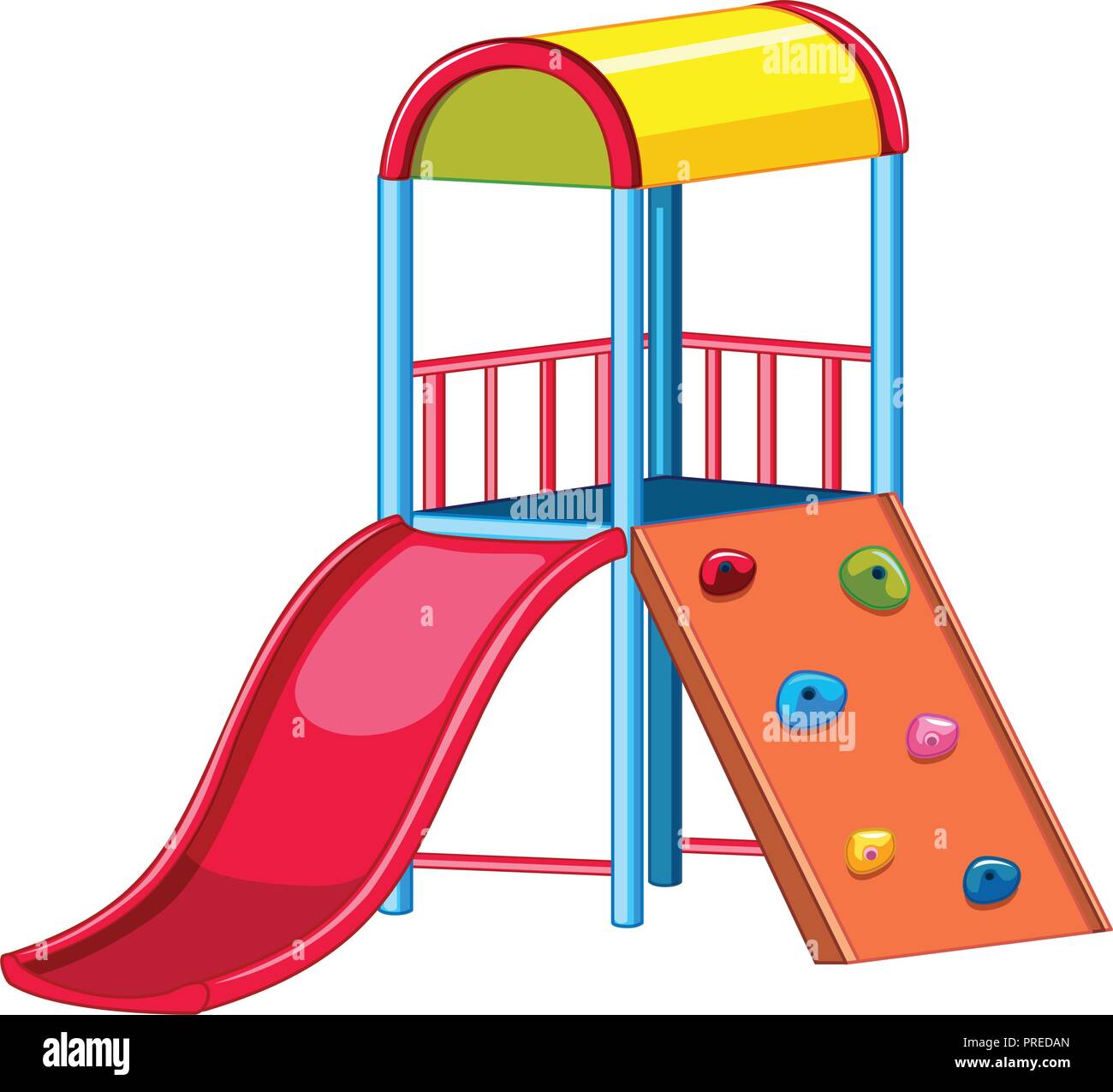 How To Draw A Playground Slide