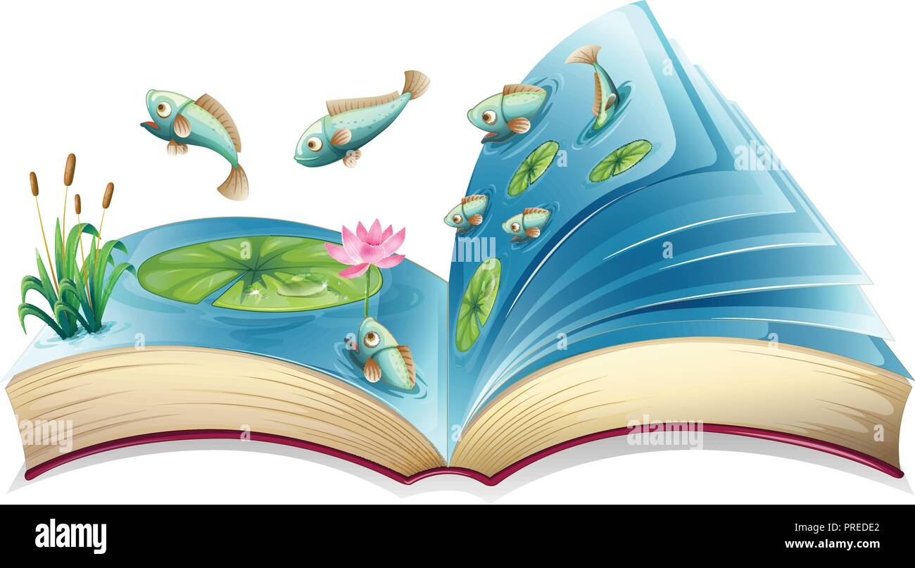 Fish open Stock Vector Images - Alamy