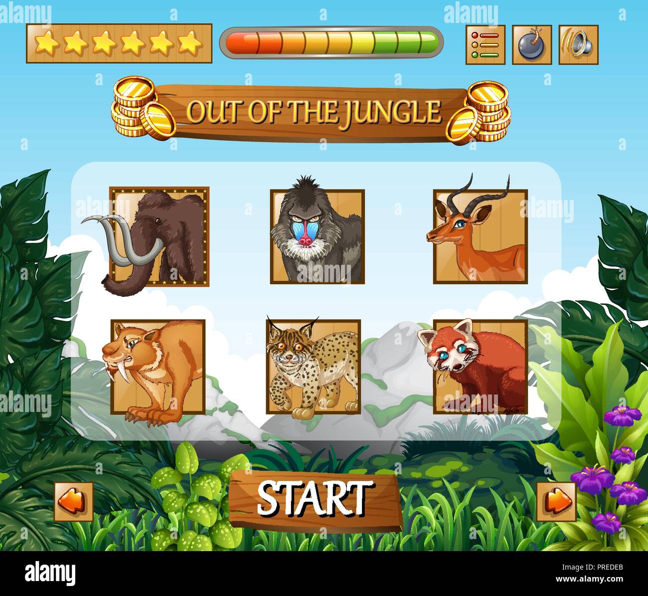 Red lynx Stock Vector Images - Alamy