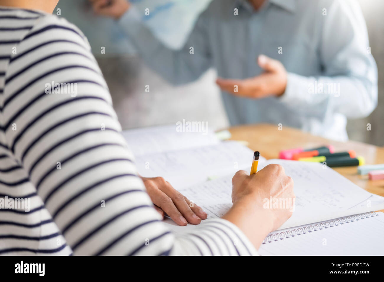 woman learn and teach tutor concept education helping each other ...