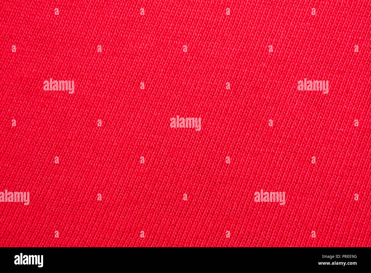 Macro photograph of a red cloth texture Stock Photo - Alamy