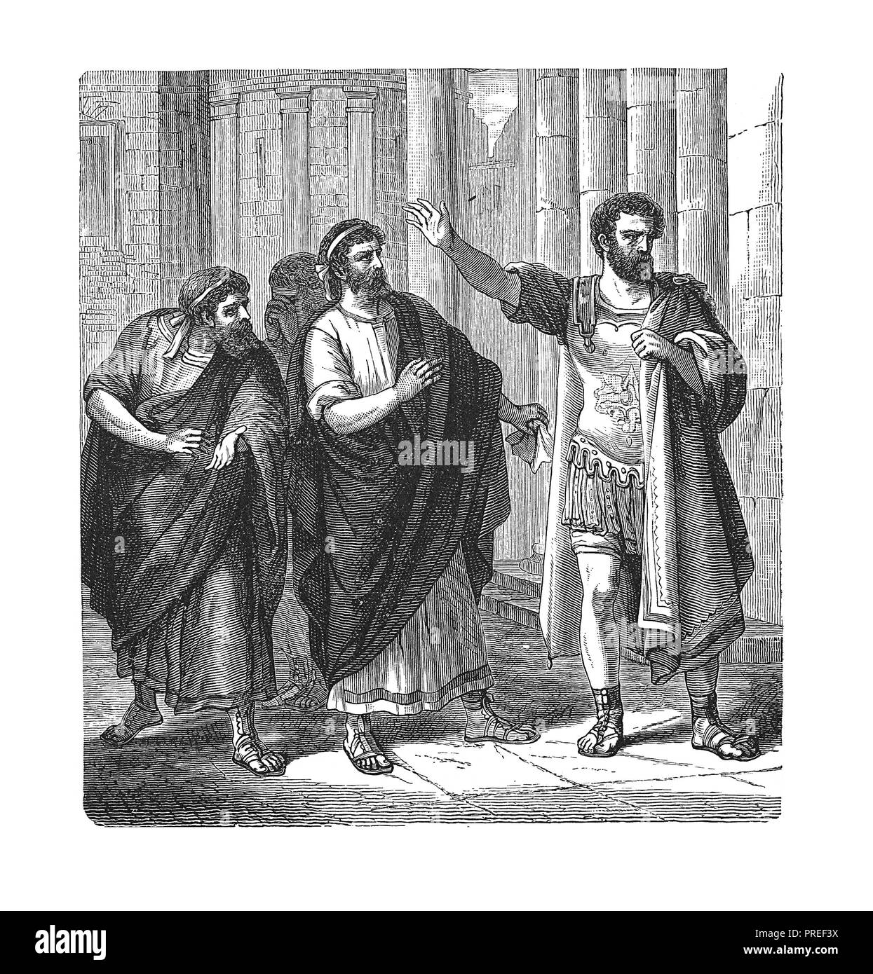 Roman soldier Cut Out Stock Images & Pictures - Alamy