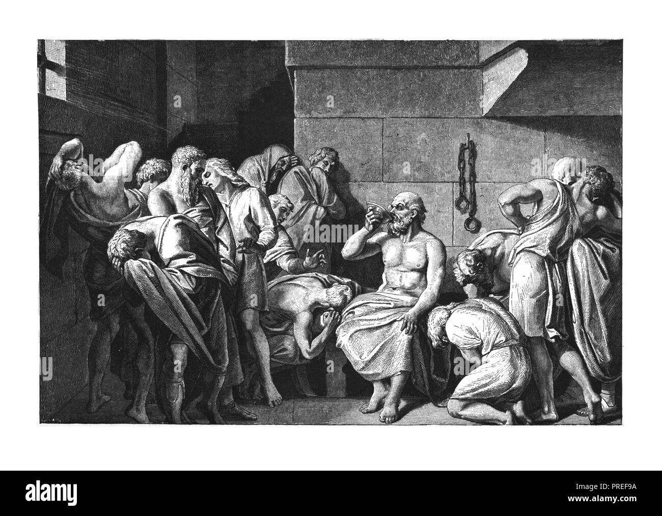 Death Of Socrates High Resolution Stock Photography and Images - Alamy