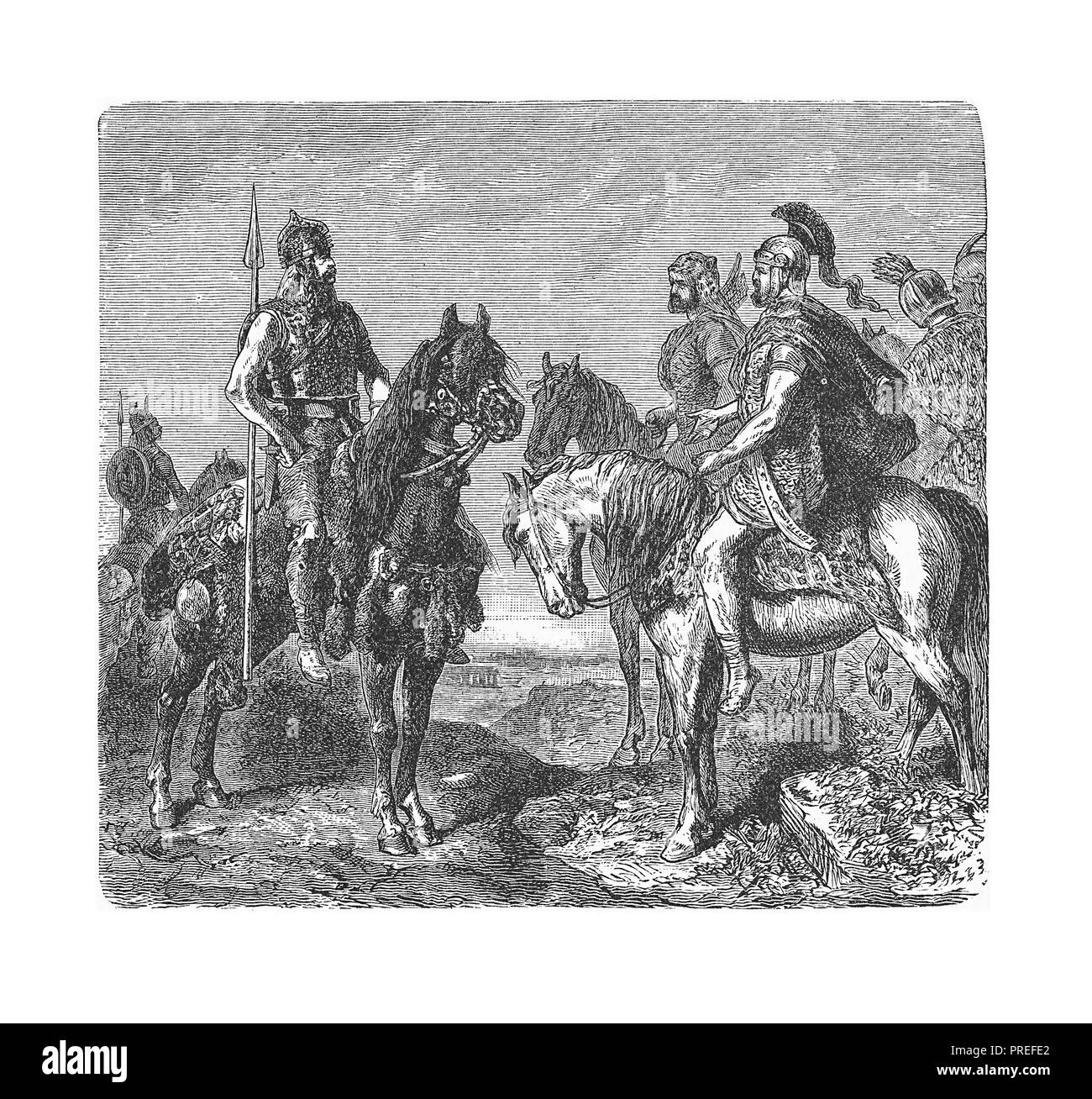 Gauls rome hi-res stock photography and images - Alamy