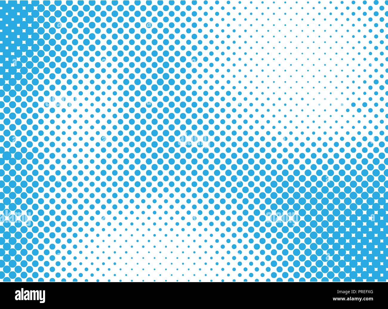 Blue halftone background for design. Vector illustration Stock Vector ...