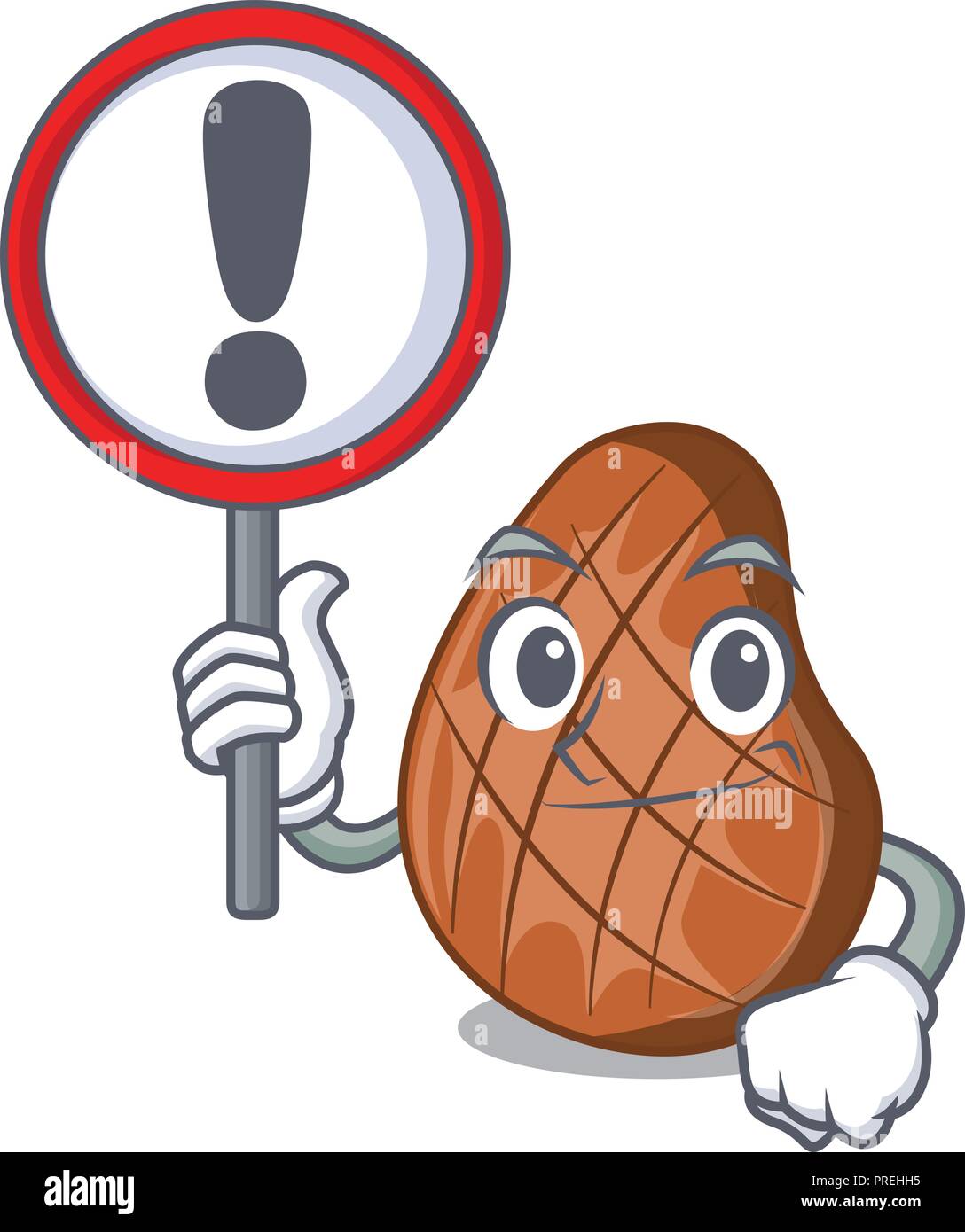 Cartoon character meat steak sign hi-res stock photography and images ...