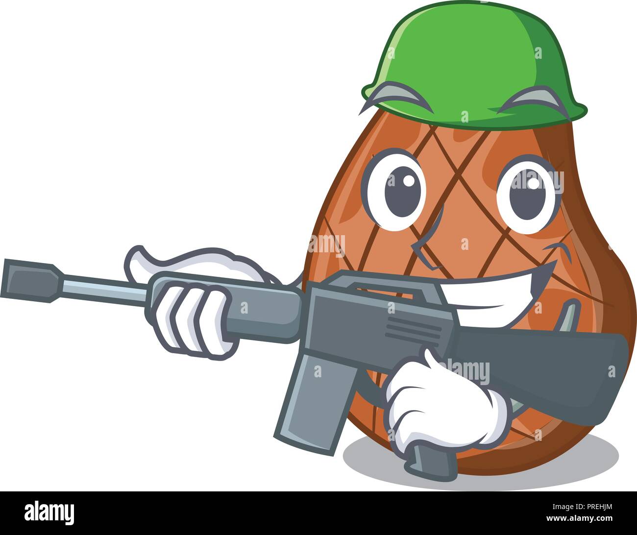 Army grilled beef steak on plate cartoon Stock Vector Image & Art - Alamy