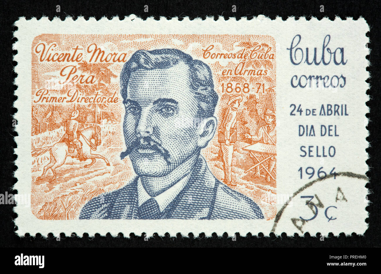 Cuban postage stamp Stock Photo - Alamy