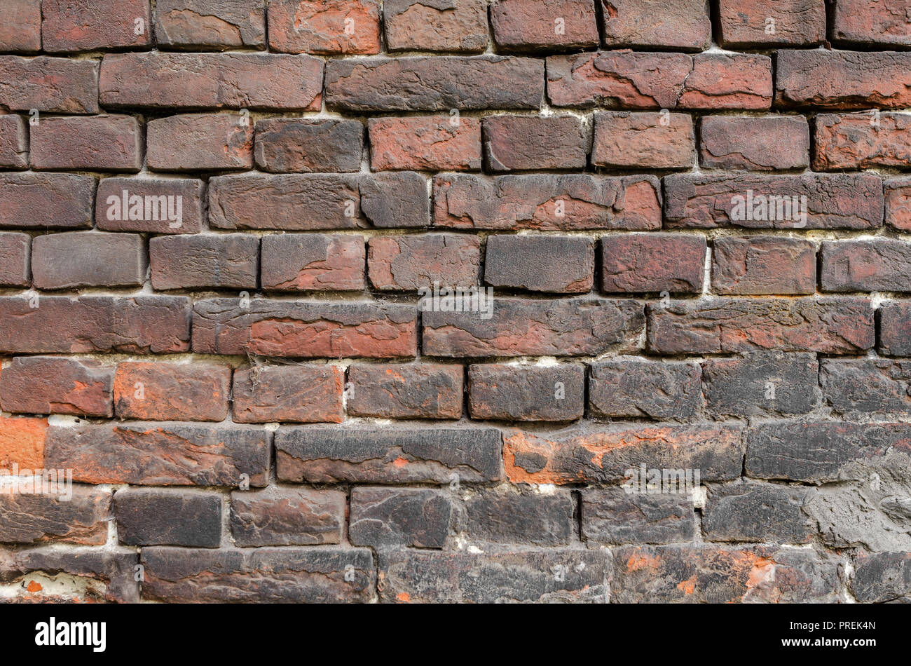 Red ancient stone wall texture hi-res stock photography and images - Alamy