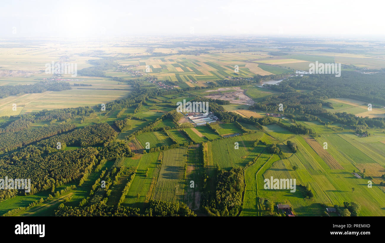 Aerial shot colourful forest hi-res stock photography and images - Alamy