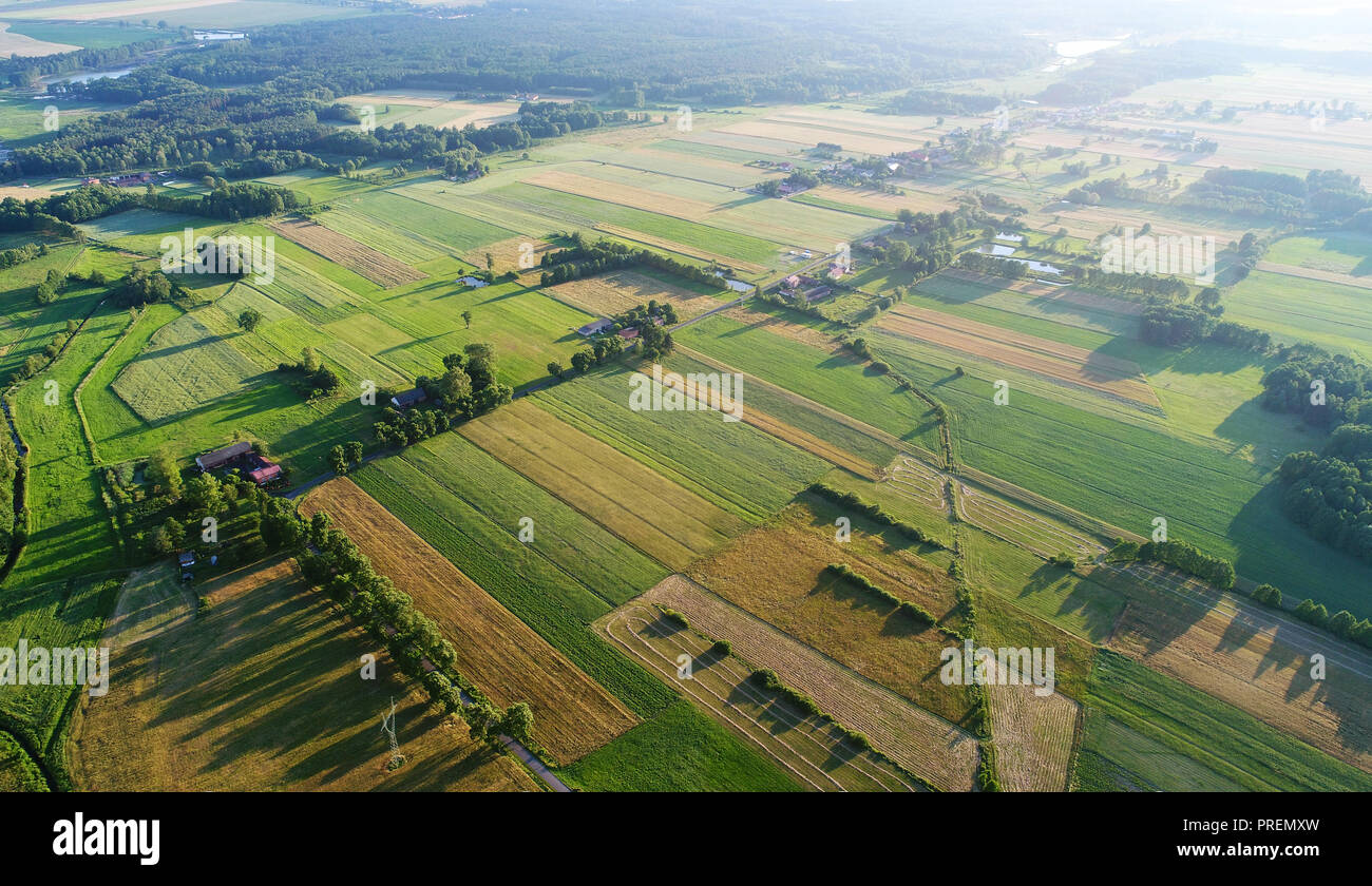Aerial shot colourful forest hi-res stock photography and images - Alamy