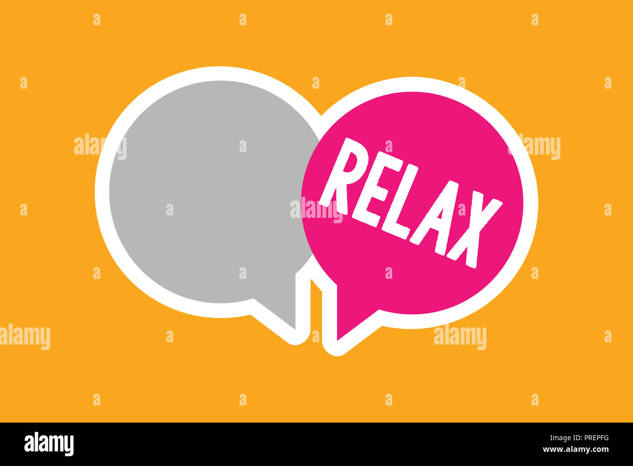 Text sign showing Relax. Conceptual photo make or become less tense ...