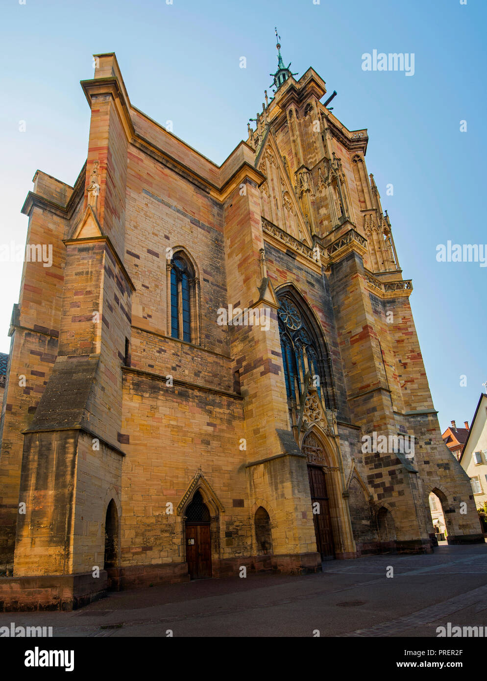 Cathedral of Saint Martin. The 13th-century Saint-Martin Collegiate ...
