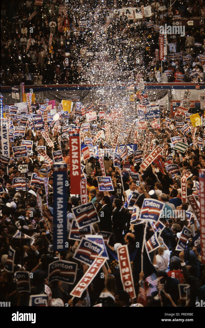 1992 democratic convention hi-res stock photography and images - Alamy