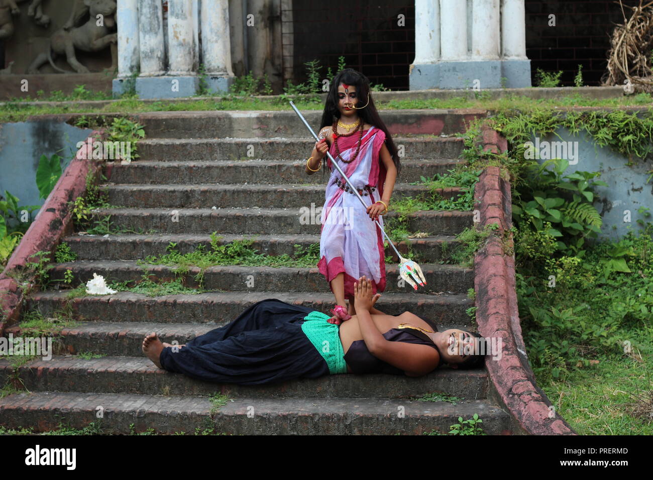 Bengali Durga Puja High Resolution Stock Photography and Images - Alamy