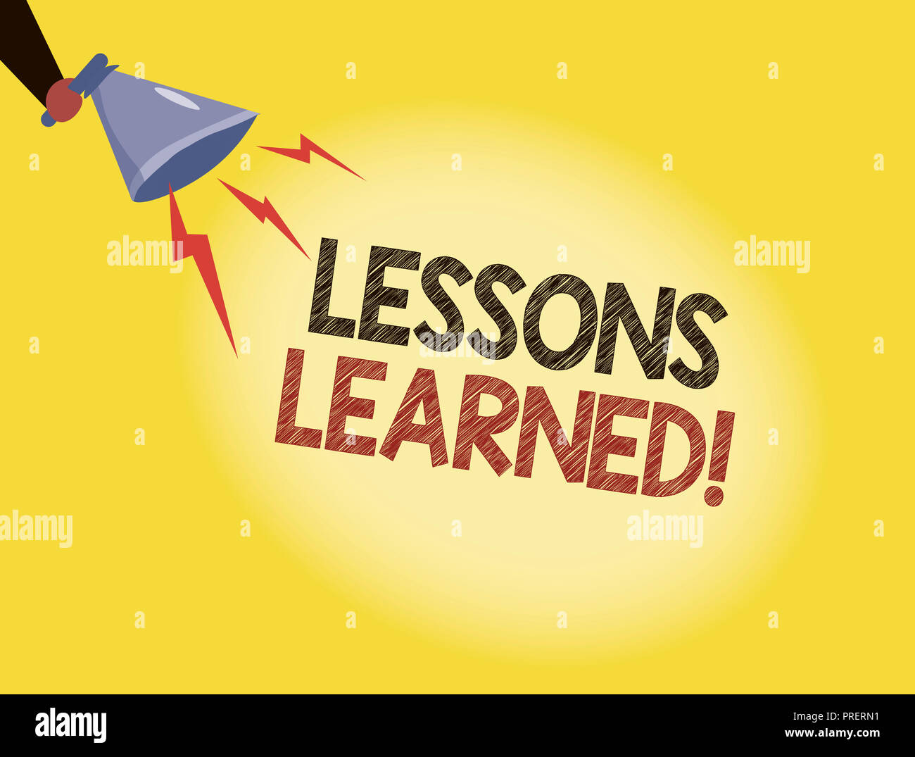 Writing note showing Lessons Learned. Business photo showcasing ...