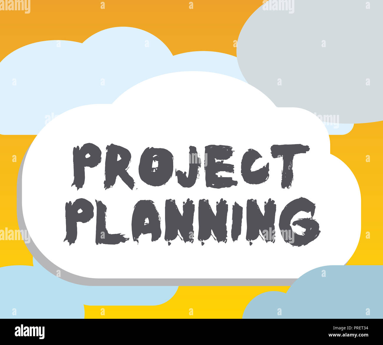Word writing text Project Planning. Business concept for schedules such ...
