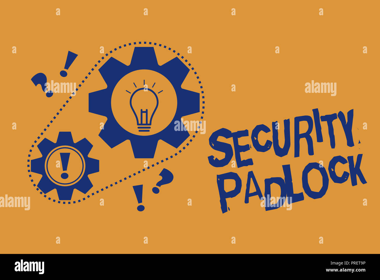 Word writing text Security Padlock. Business concept for hardened steel ...