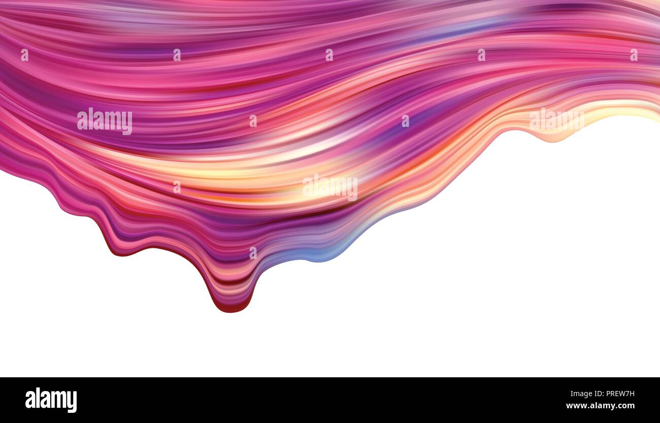 Modern colorful flow poster. Wave Liquid shape in blue color background. Art design for your ...