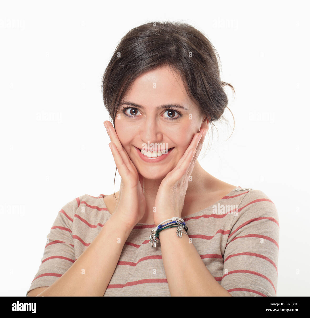 Portrait amazing looking young woman hi-res stock photography and ...