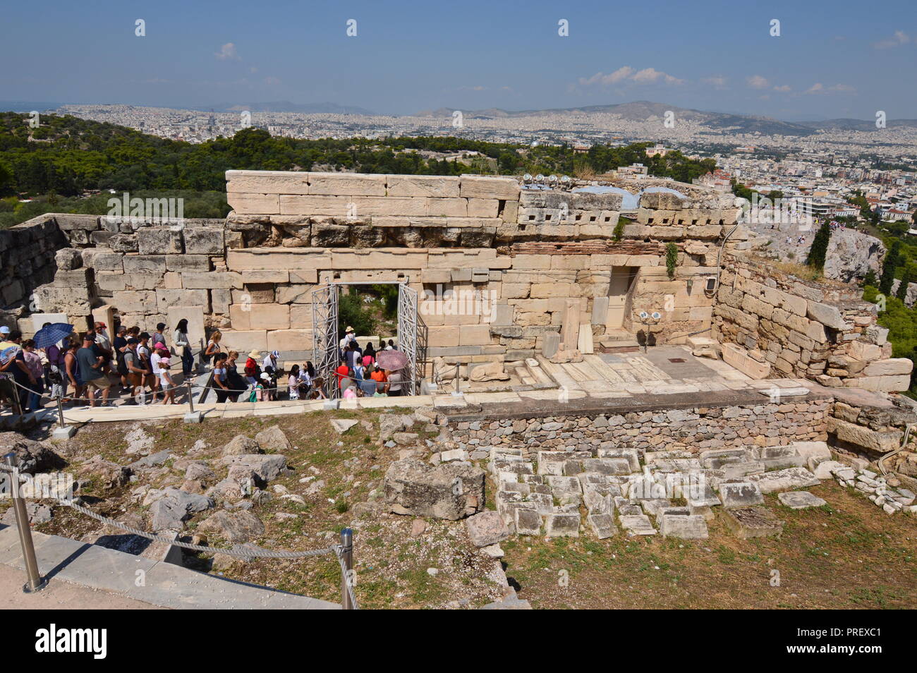 Exit of the Acropolis of Athens. On The Acropolis Of Athens. History ...