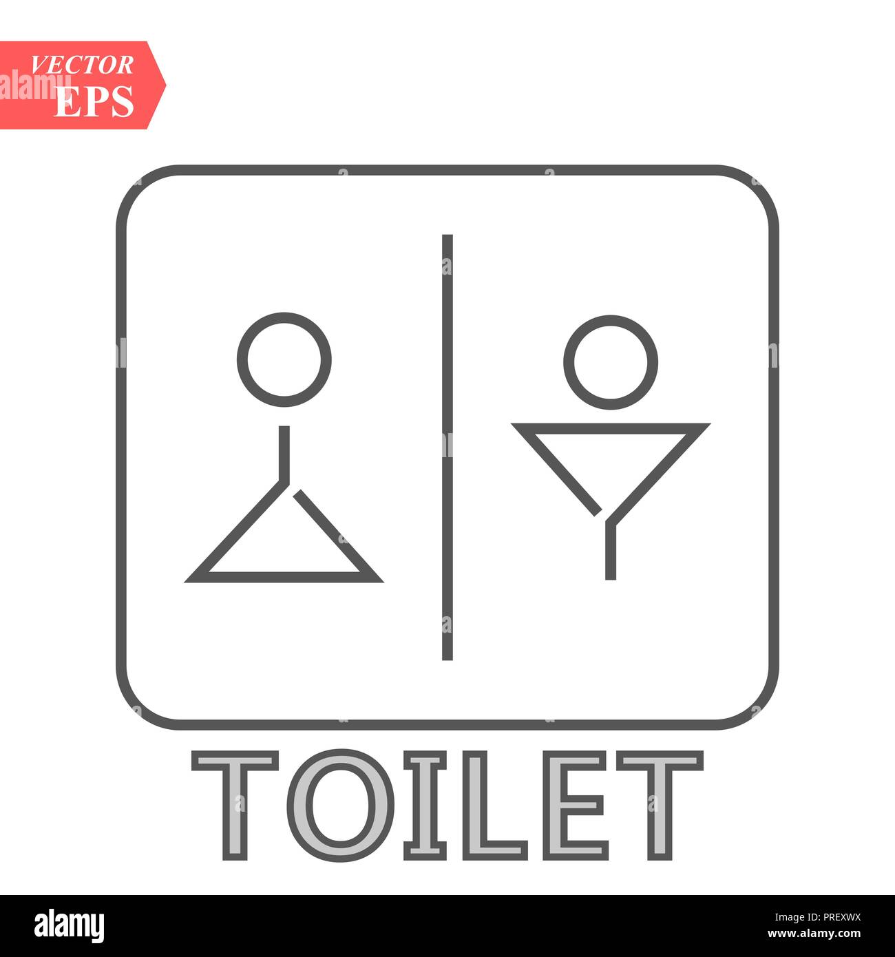 Toilet Sign Design