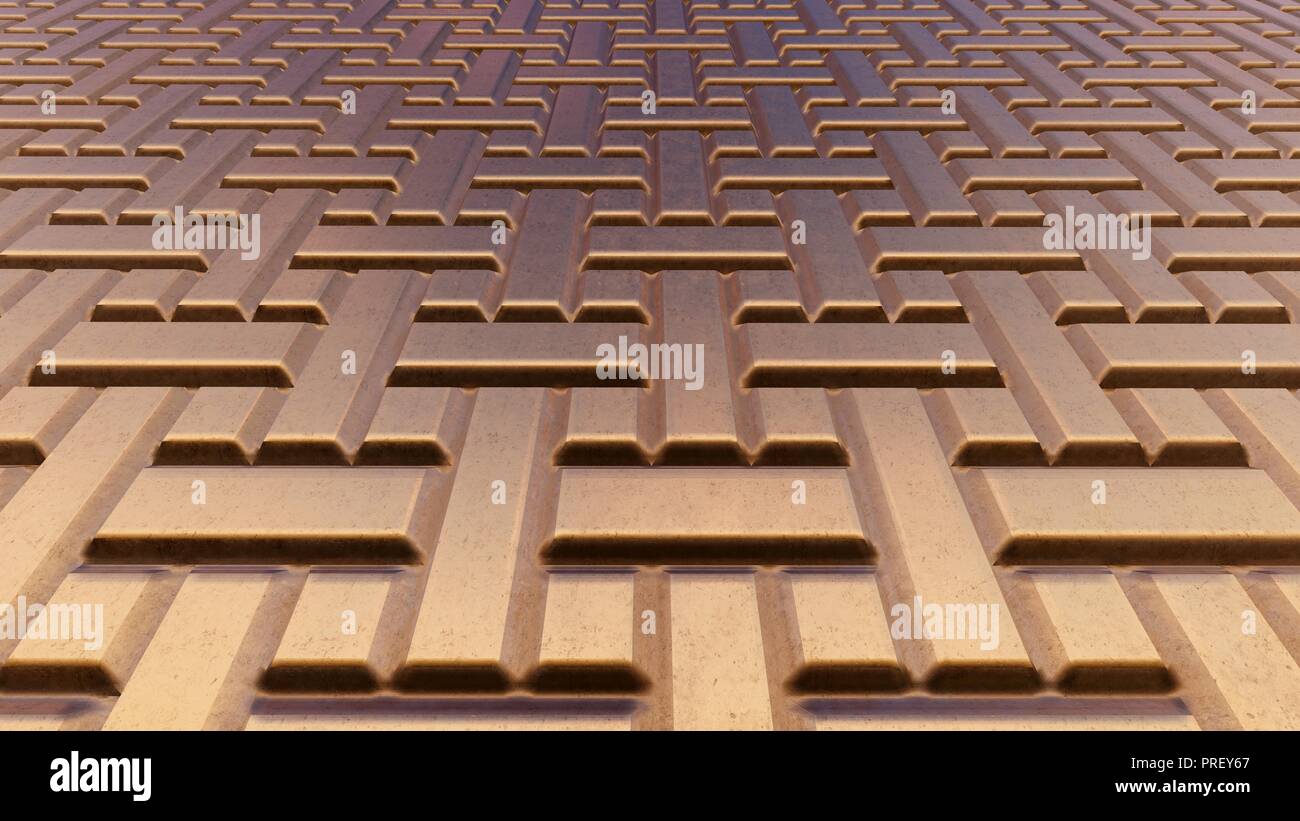 Copper background, 3D rendering Stock Photo - Alamy