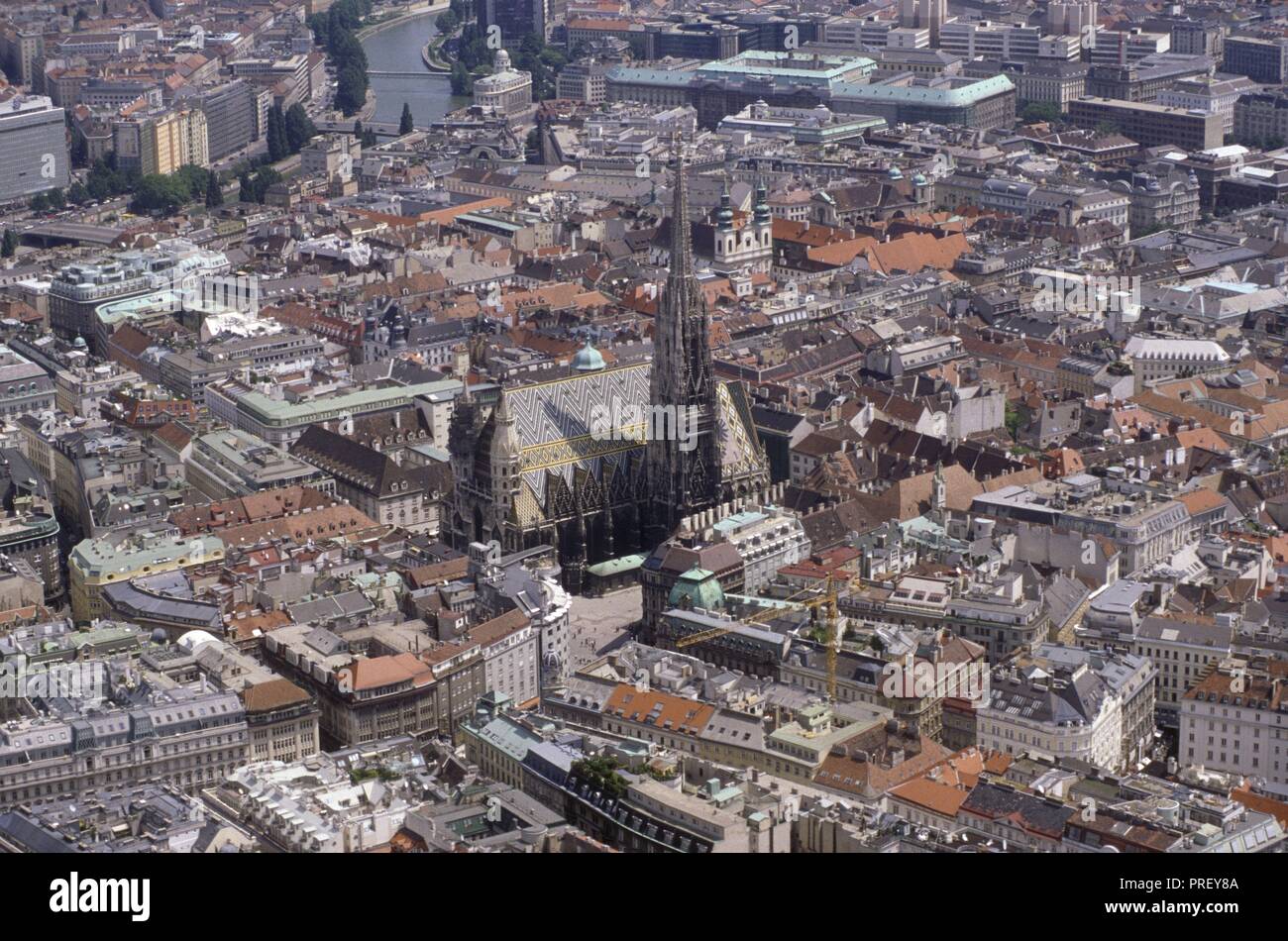 Wien innenstadt luftbild hi-res stock photography and images - Alamy