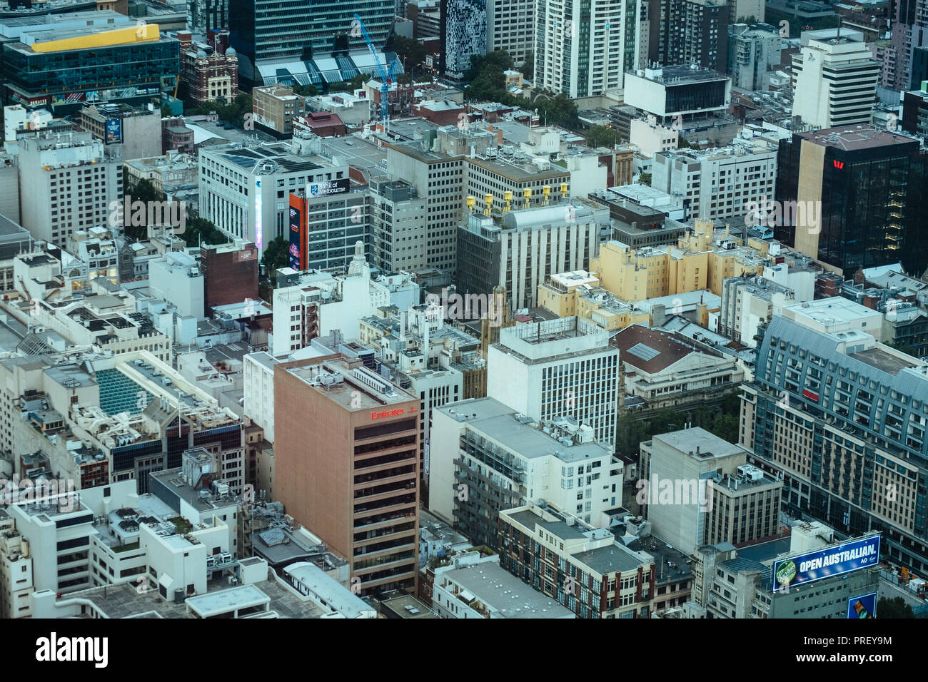 Melbourne central business district hi-res stock photography and images ...