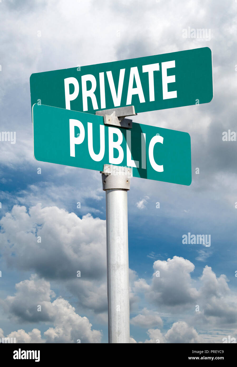 private public sign Stock Photo - Alamy