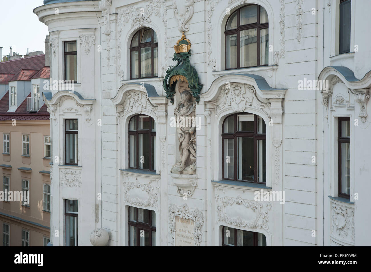 Wien, Innenstadt, Lugeck Stock Photo - Alamy