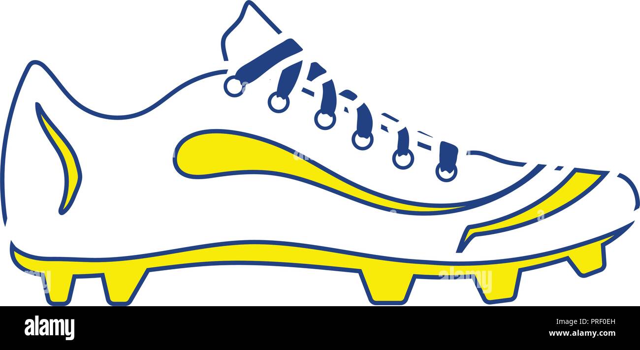 Rugby boot Stock Vector Images - Alamy