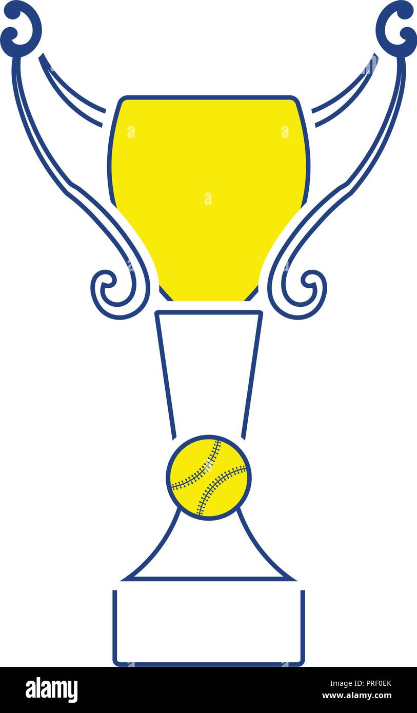 Baseball cup icon. Thin line design. Vector illustration Stock Vector ...