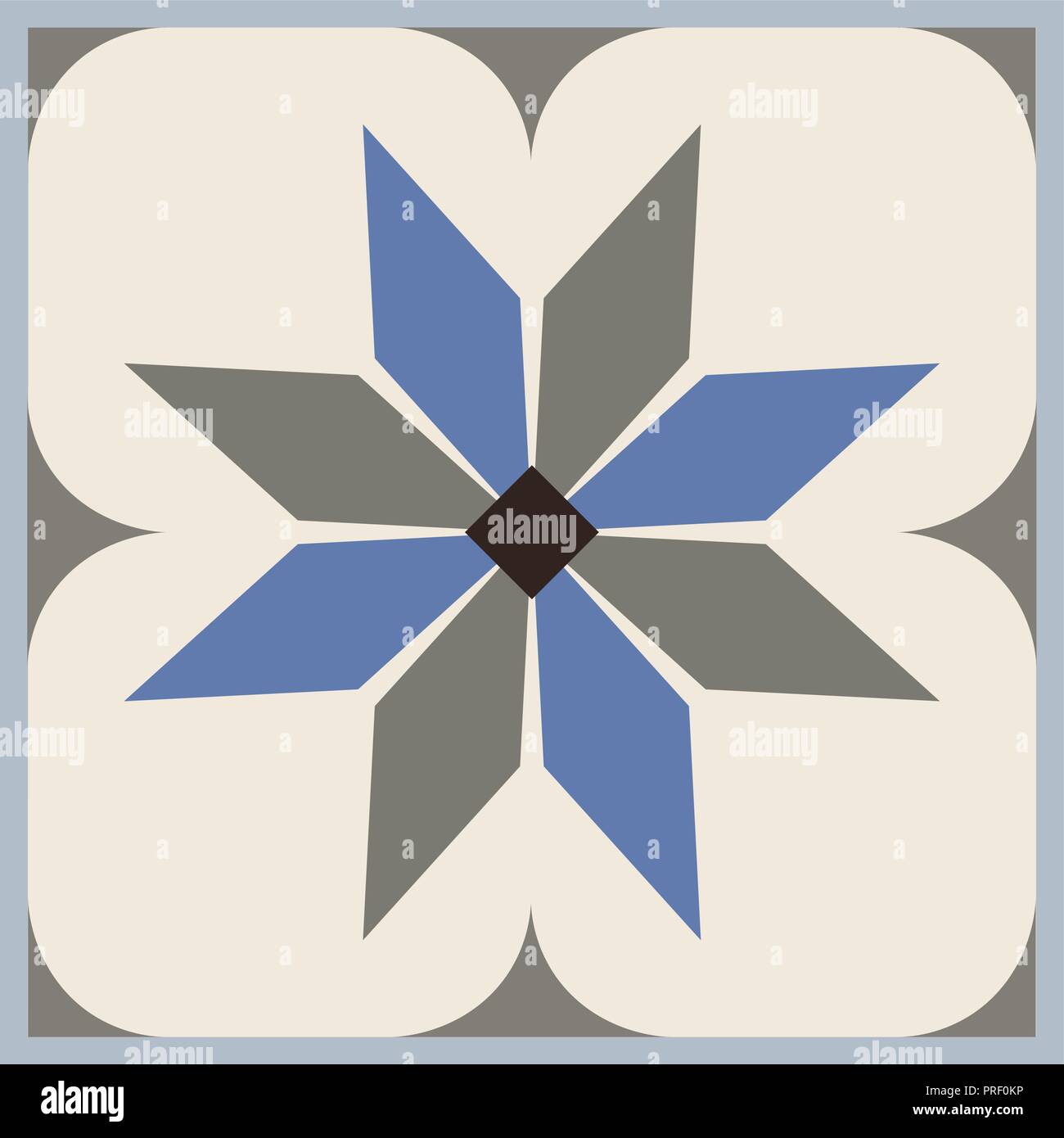 Ornamental tiles pattern. Vector Illustration Stock Vector Image & Art ...