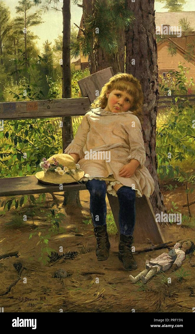 Brown John George - Golden Locks Stock Photo - Alamy