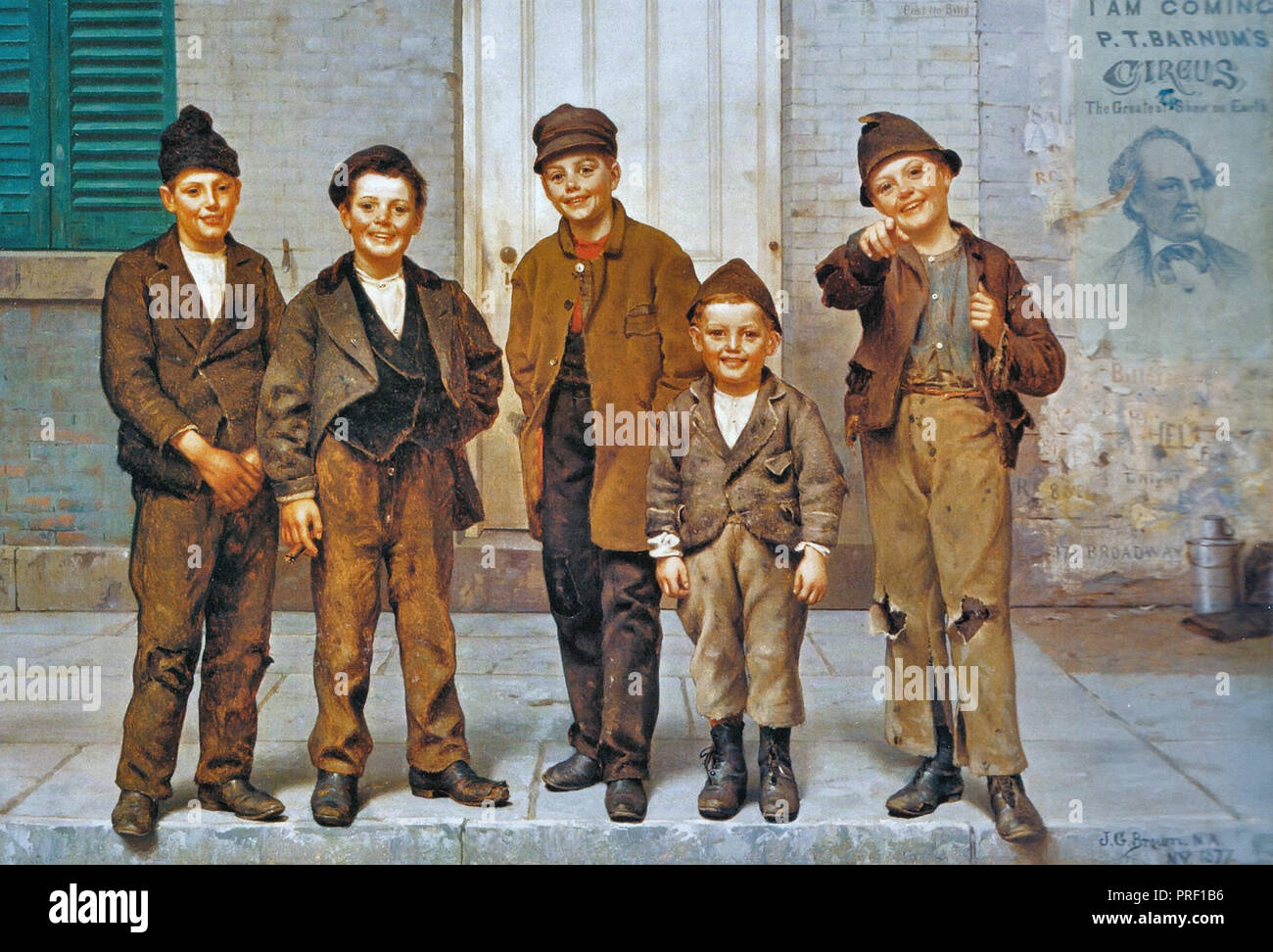 Brown John George - the Passing Show Stock Photo - Alamy
