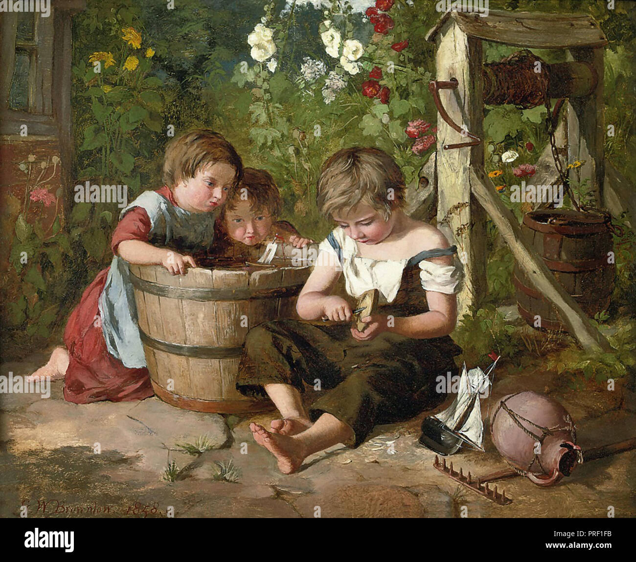 Brownlow George Washington - the Early Days of Captain Cook Stock Photo ...